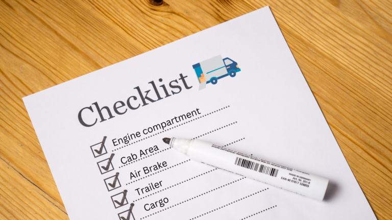 Pre-Trip Inspection Checklist For Class A CDL - A Complete Guide ...